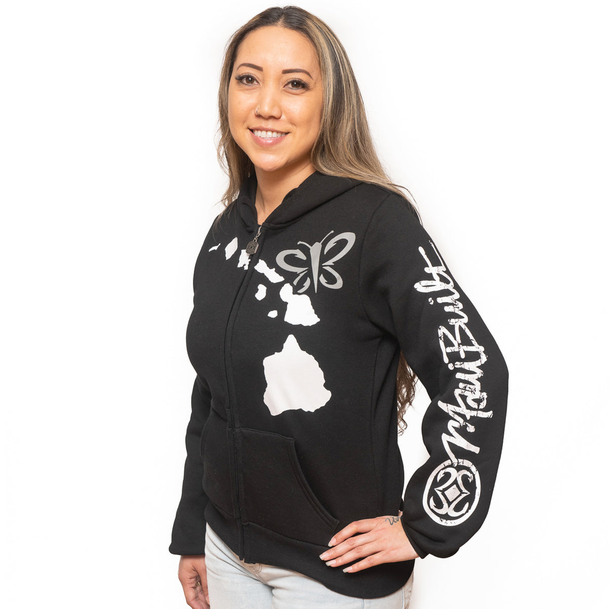 Maui Built Women's Butterfly Logo Jacket – Maui Built Hawaii