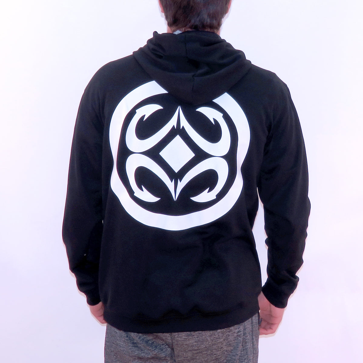 Maui Built Logo Pull Over Hoody Jacket - Black – Maui Built Hawaii