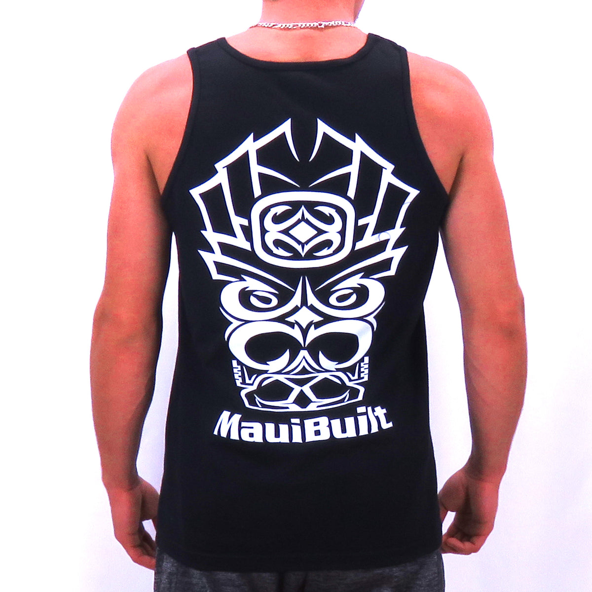 Maui Built Tiki Logo Tank Top – Maui Built Hawaii